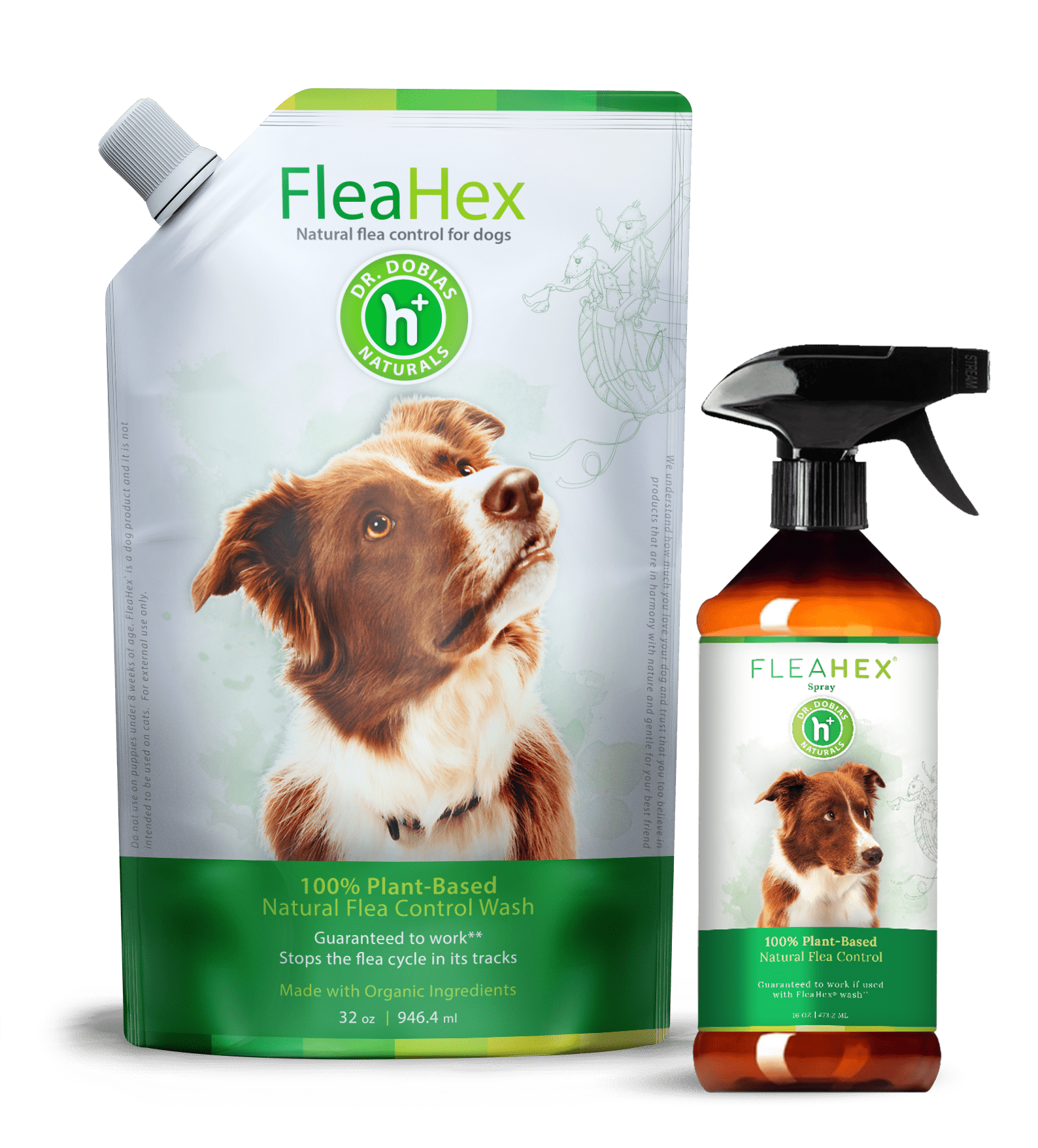 FleaHex® Step 1 - Natural Flea Control for Dogs | Dr. Dobias – Dr ...